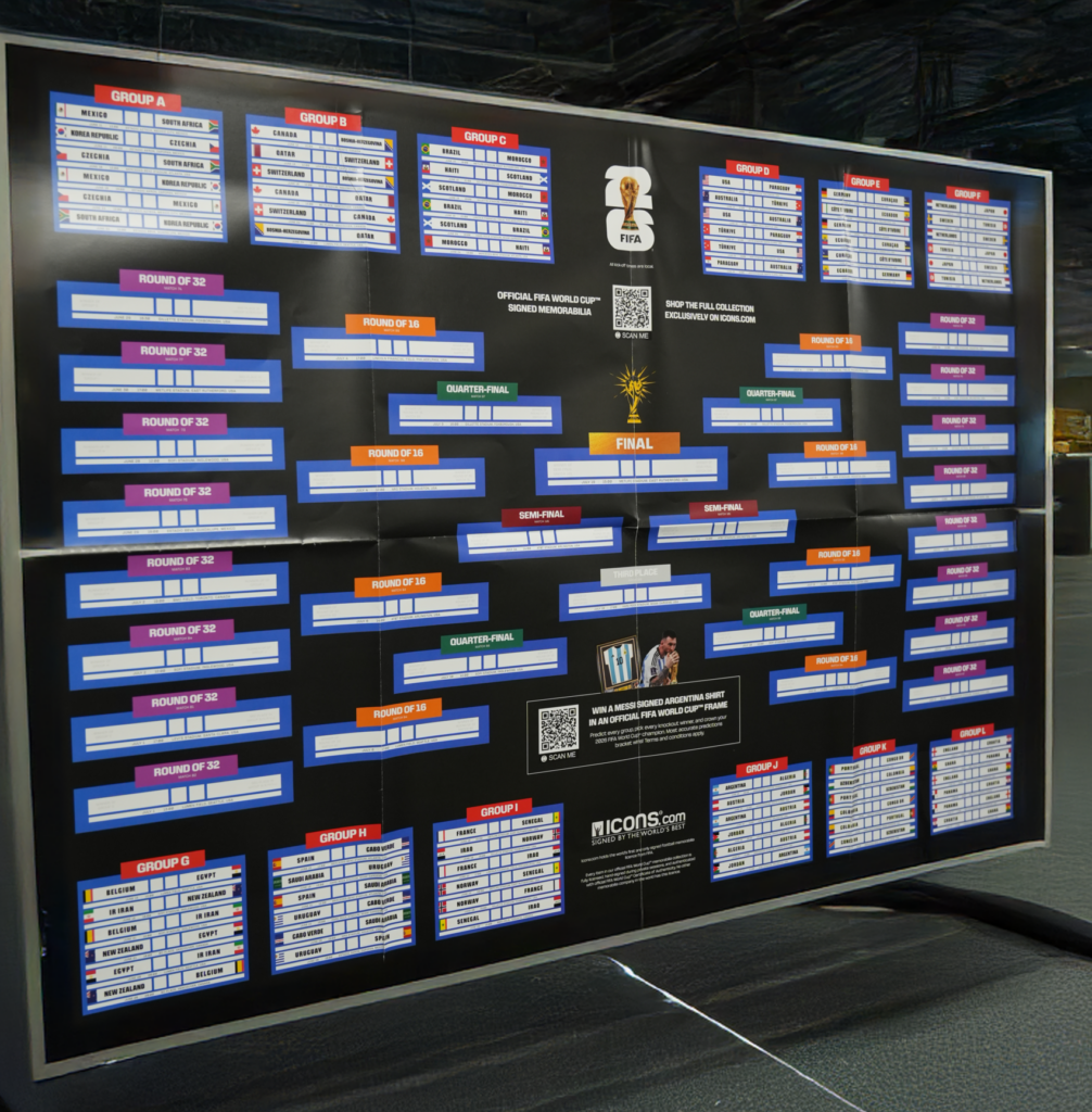 FREE FIFA World Cup™ wall chart with every purchase - Icons.com News